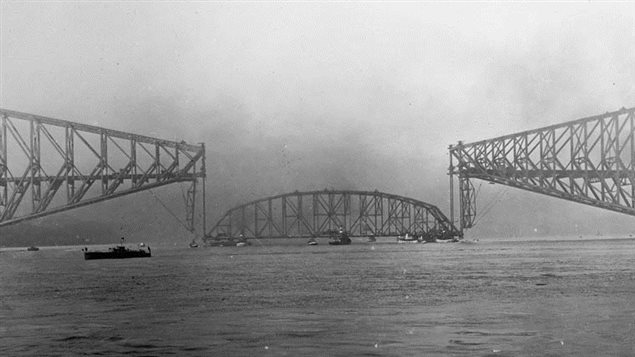 Les 100 ans de l'effondrement du pont de Québec - Patrimoine Drummond