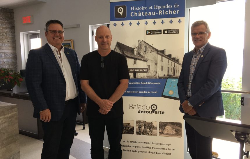 Lancement d’un circuit historique à Château-Richer - Patrimoine Drummond
